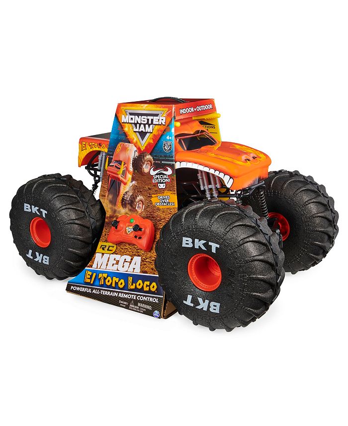 Monster Jam Official MEGA El Toro Loco, All-Terrain Remote Control ...