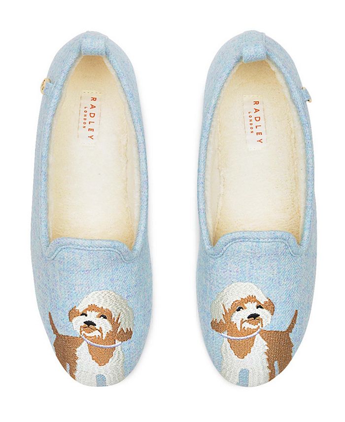 Radley London Women's Sandy Embroidered House Slippers - Macy's