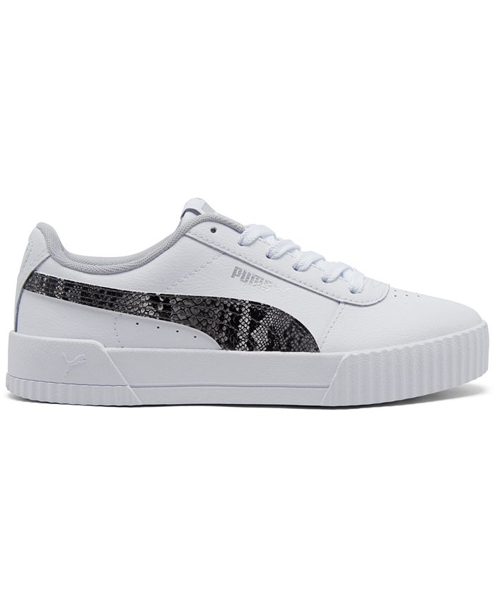 Puma Women's Carina Snake Casual Sneakers from Finish Line - Macy's