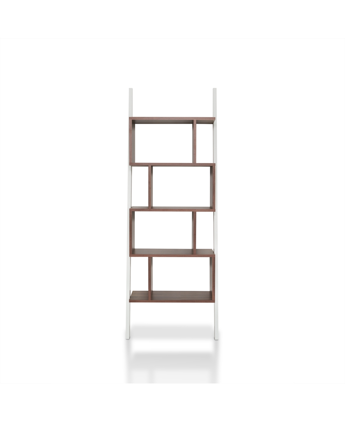 Click here for Itkins Open Back Bookcase - Light Walnut prices