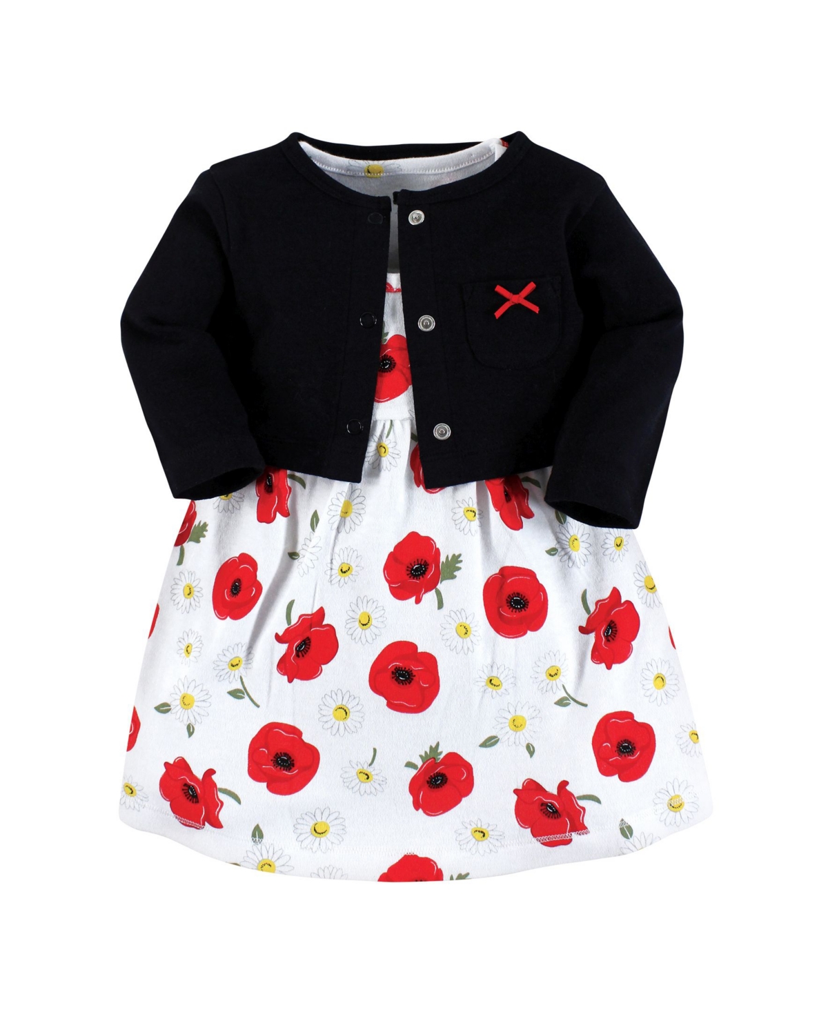 Click here for Hudson Baby Baby Girls Hudson Essential Cotton Dre... prices