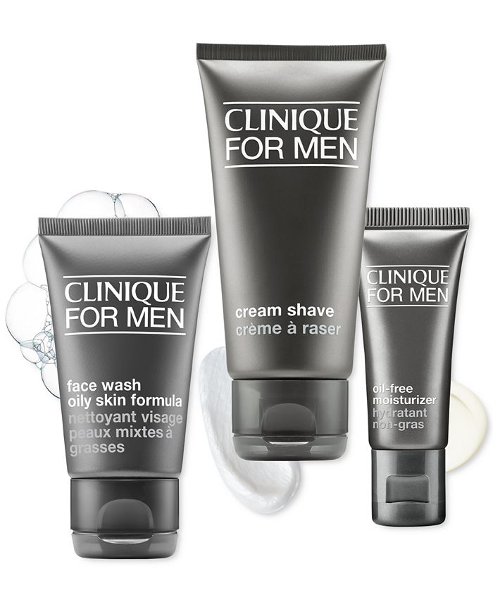 Clinique 3-Pc. Clinique For Men Starter Set - Daily Oil Control - Macy's