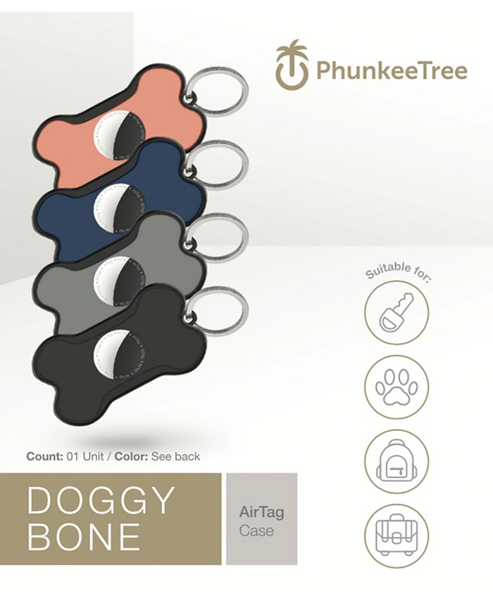 Phunkee Tree Black Doggy Bone Air Tag Case & Reviews - Unique Gifts by ...