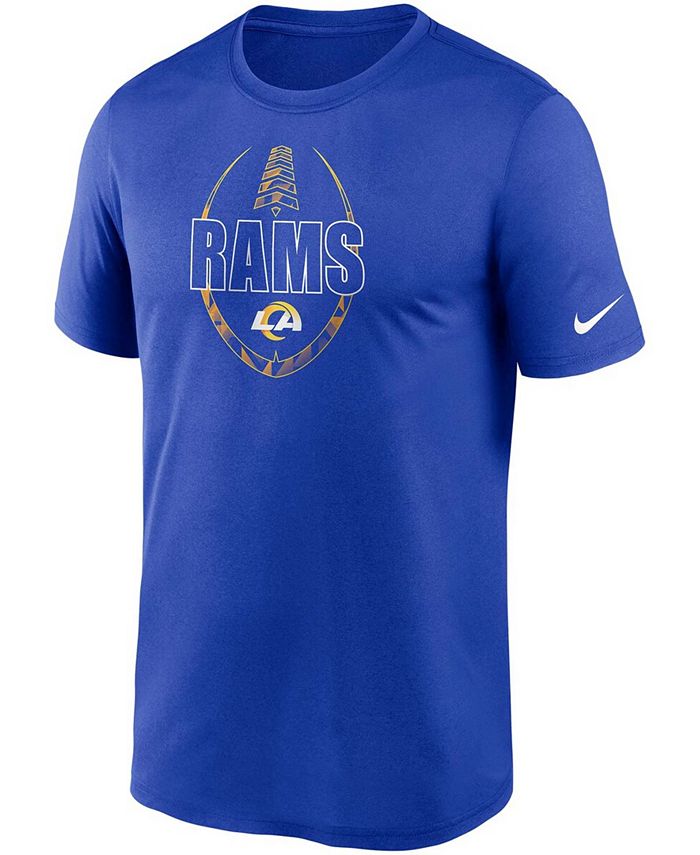 Nike Men's Royal Los Angeles Rams Fan Gear Icon T-shirt - Macy's
