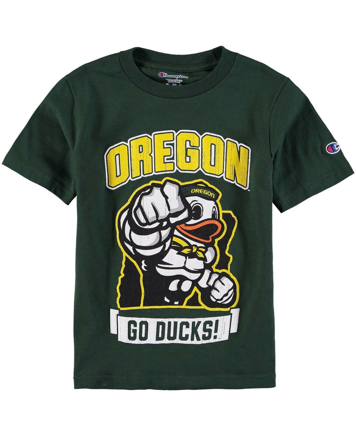 Click here for Big Boys Green Oregon Ducks Strong Mascot T-shirt... prices