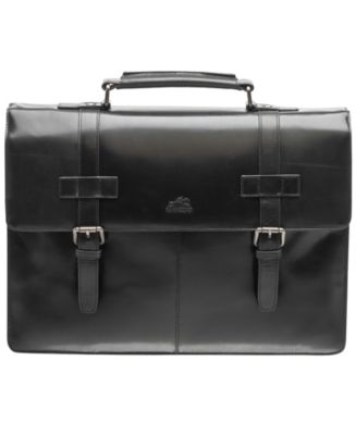 Mancini Men's Buffalo Collection Double Compartment 15.6" Laptop and ...