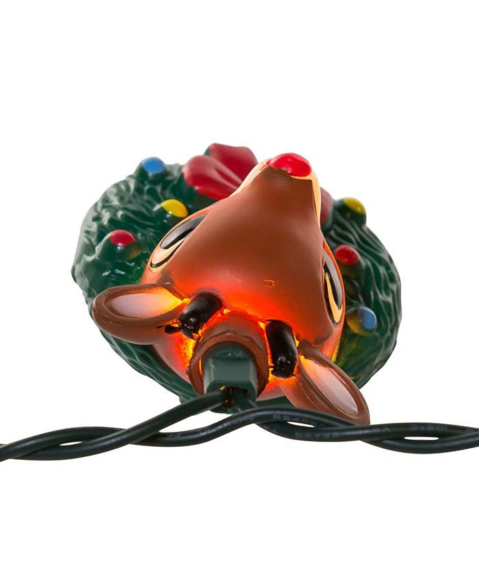 Kurt Adler 10-Light Rudolph Light Set - Macy's
