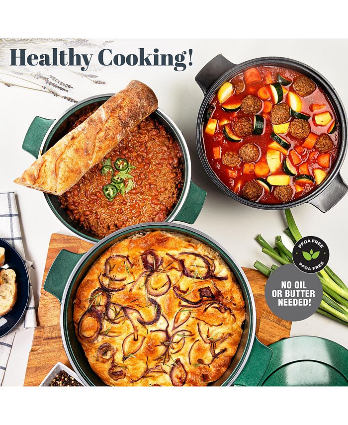 Granite Stone Diamond Ultra-Durable Mineral & Diamond Infused Nonstick ...