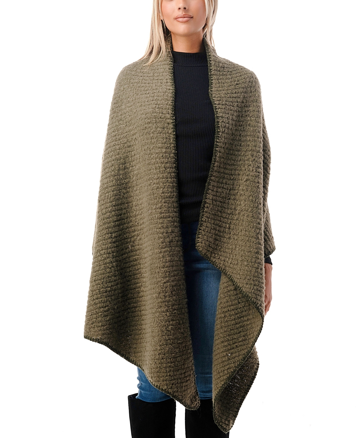 Click here for Marcus Adler Womens Ultra Soft Plush Ribbed Scarf... prices