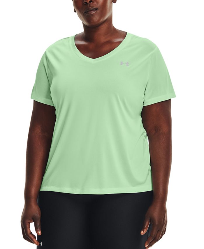 Under Armour Plus Size Short Sleeve Tech Tee - Macy's