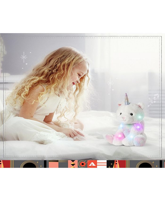 FAO Schwarz Kittycorn Plush Toy with LED Lights and Sound, Created for ...