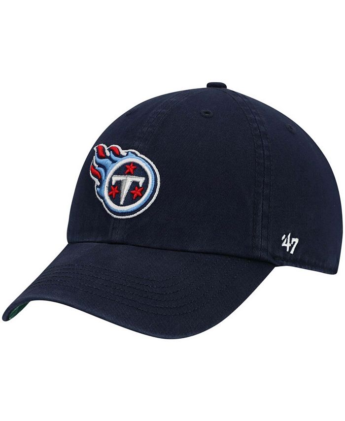 '47 Brand Men's Navy Tennessee Titans Franchise Logo Fitted Hat - Macy's