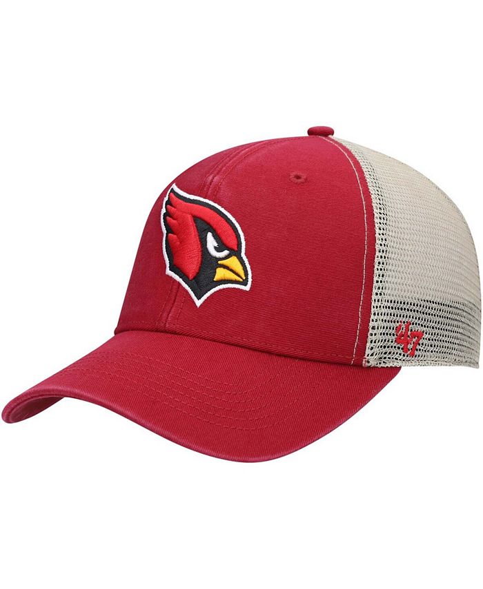 '47 Brand Men's Cardinal Arizona Cardinals Flagship MVP Snapback Hat ...