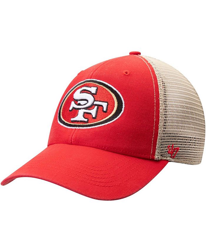 '47 Brand Men's Scarlet, Natural San Francisco 49Ers Flagship MVP ...