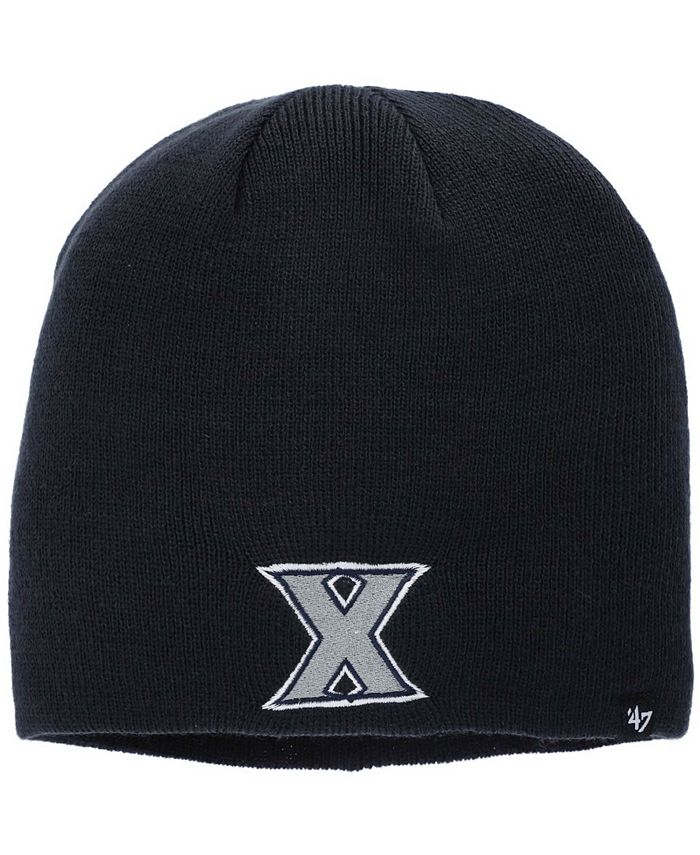 '47 Brand Men's Navy Xavier Musketeers Logo Knit Beanie - Macy's
