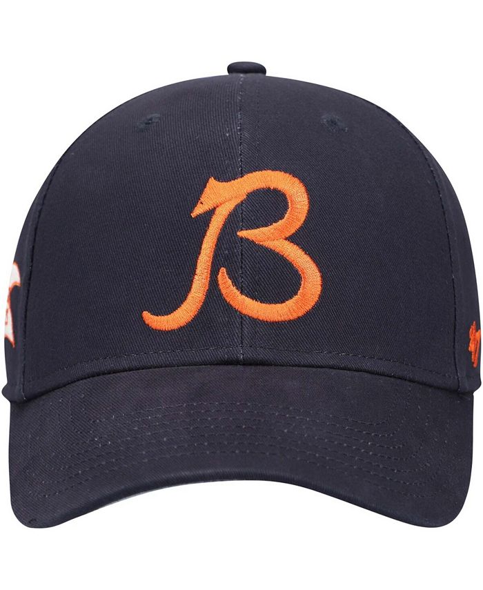 '47 Brand Boys Navy Chicago Bears Legacy Basic MVP Adjustable Hat - Macy's