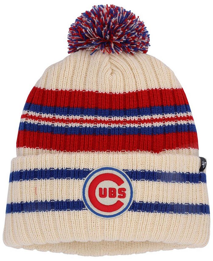 '47 Brand Men's Cream, Red Chicago Cubs Cooperstown Collection Hone ...