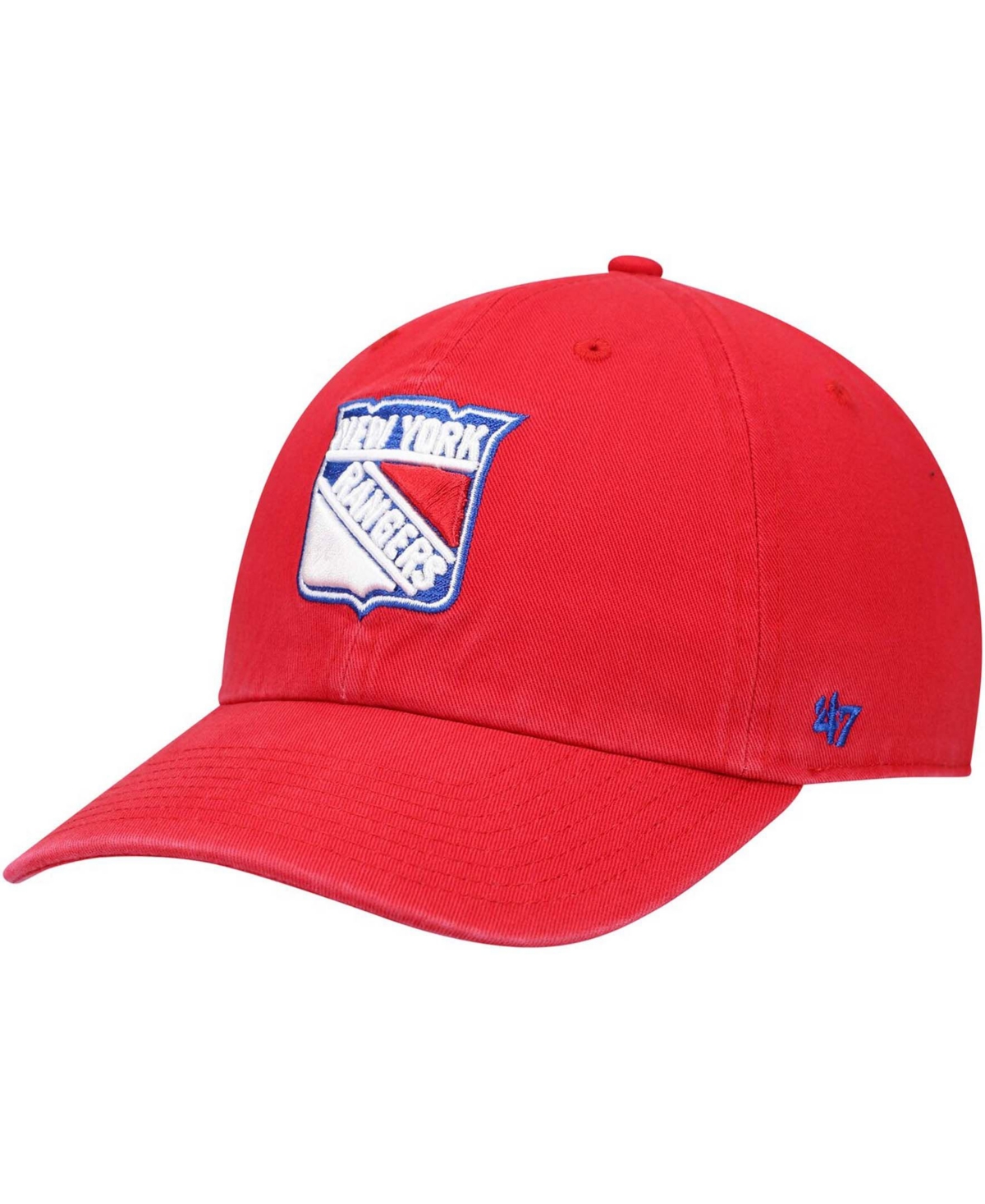Click here for Mens Red New York Rangers Clean Up Adjustable Hat... prices