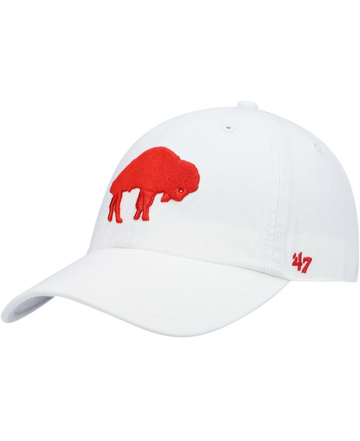 Click here for Mens White Buffalo Bills Clean Up Legacy Adjustabl... prices