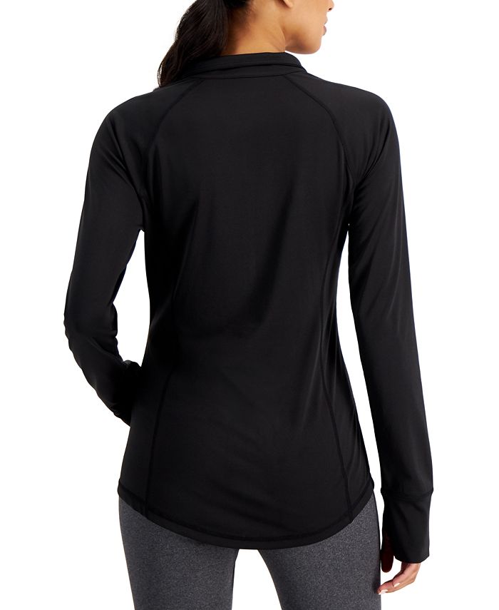 ID Ideology Women's Essentials Performance Zip Jacket, Created for Macy ...