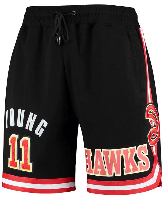Pro Standard Men's Trae Young Black Atlanta Hawks Historic Logo Player ...