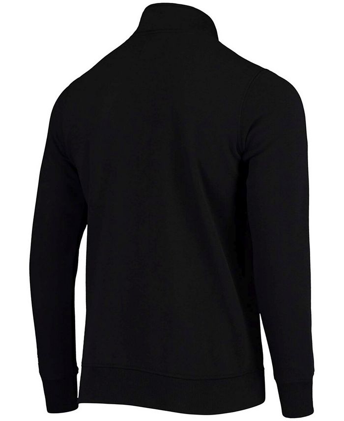 Starter Men's Black Las Vegas Raiders Heisman Quarter-Zip Jacket - Macy's