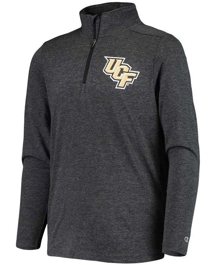 Champion Big Boys and Girls Black UCF Knights Field Day Quarter-Zip ...