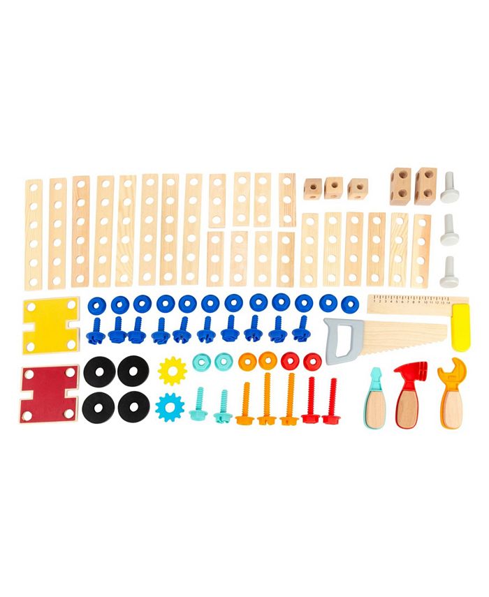 Legler USA Small Foot Wooden Toys 2 in 1 Children's Workbench with ...