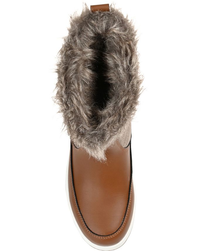 Journee Collection Women's Marie Mid Shaft Cold Weather Boots - Macy's