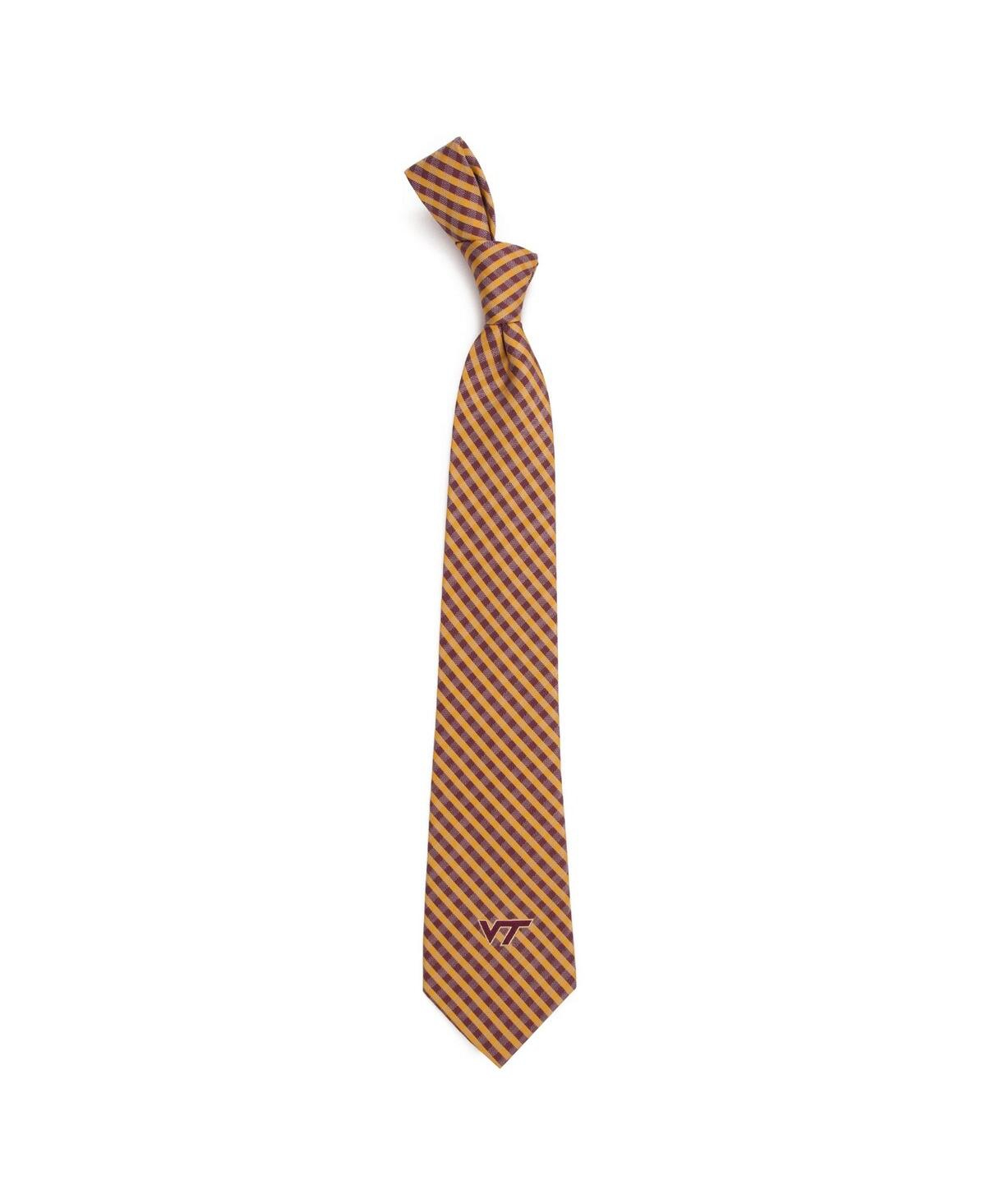 Click here for Mens Virginia Tech Hokies Gingham Tie - Orange prices