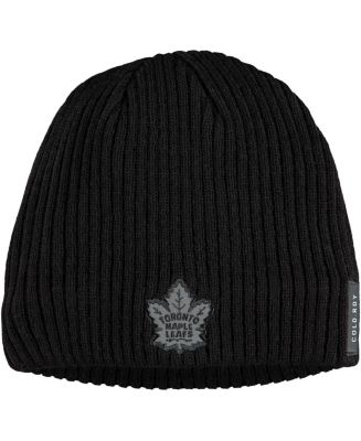 Men's Black Toronto Maple Leafs Locker Room COLD.RDY Knit Beanie - Macy's