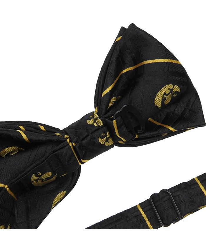 Eagles Wings Men's Black Iowa Hawkeyes Oxford Bow Tie - Macy's