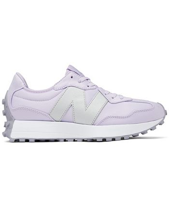 New Balance Women's 327 Metallic Casual Sneakers from Finish Line - Macy's
