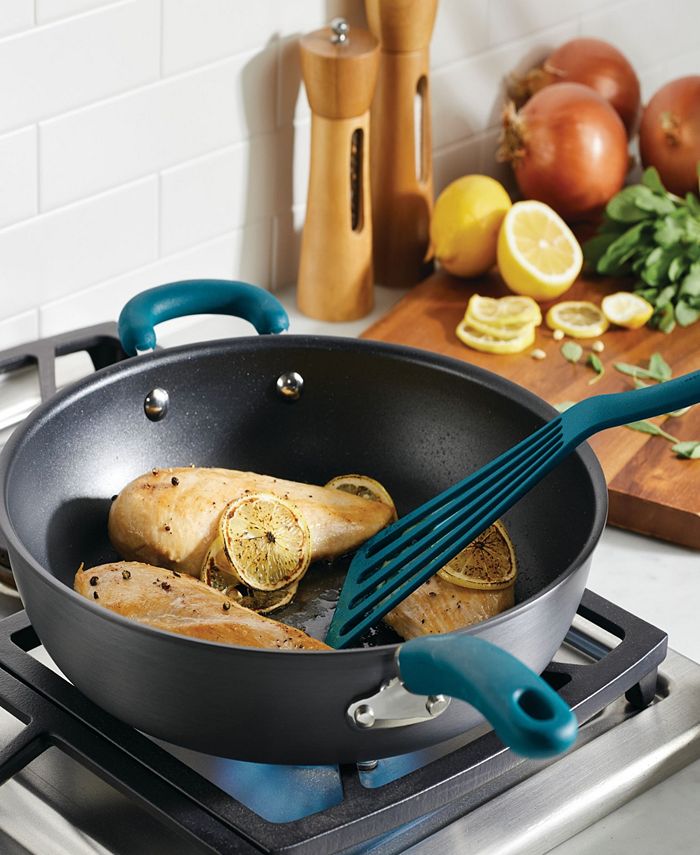 Rachael Ray Create Delicious Hard-Anodized Aluminum 12.5" Nonstick Deep ...