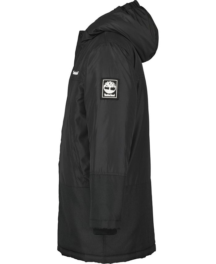 Timberland Big Boys Texture Block Coat - Macy's