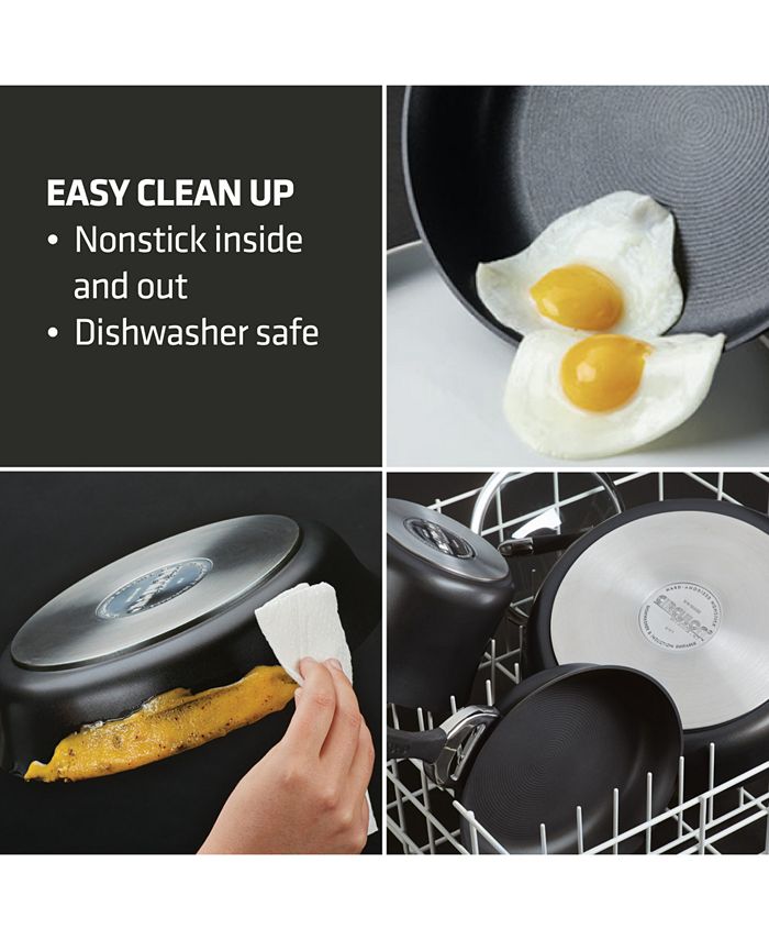 Circulon Symmetry Hard Anodized Nonstick Weeknight Cookware Induction