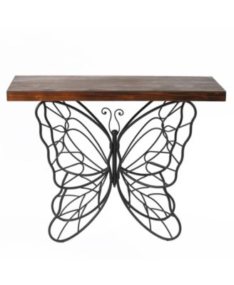 Luxen Home Butterfly Accent Table - Macy's