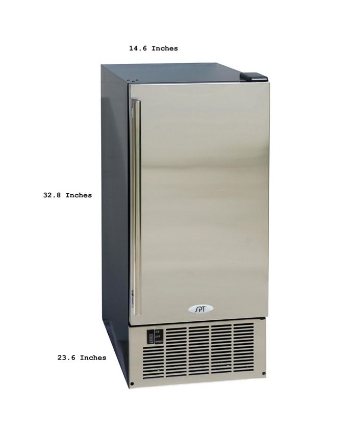 SPT Appliance Inc. SPT IM-60YUS 50LBS Stainless Steel Under-Counter Ice ...