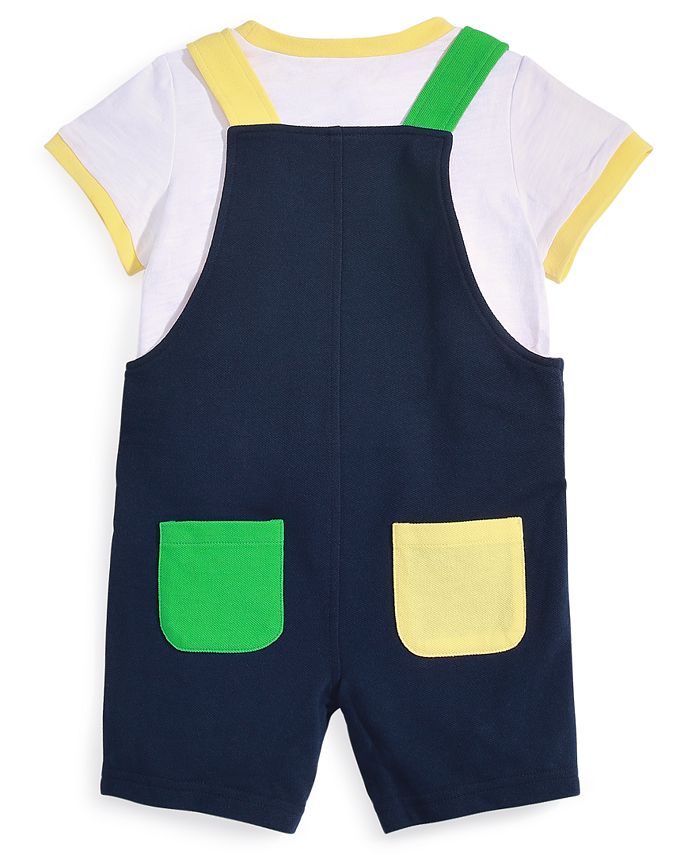 First Impressions Baby Boys 2-Pc. Overall Set, Created for Macy's - Macy's
