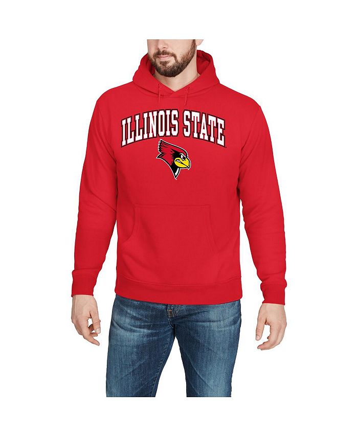 Fanatics Men's Red Illinois State Redbirds Campus Pullover Hoodie - Macy's