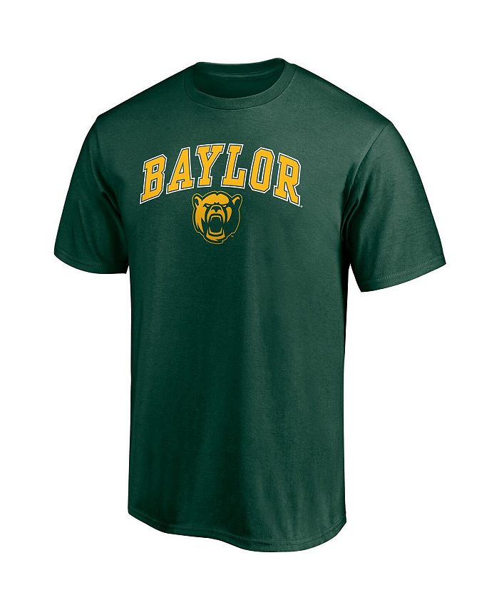 Fanatics Men's Green Baylor Bears Logo Campus T-shirt - Macy's