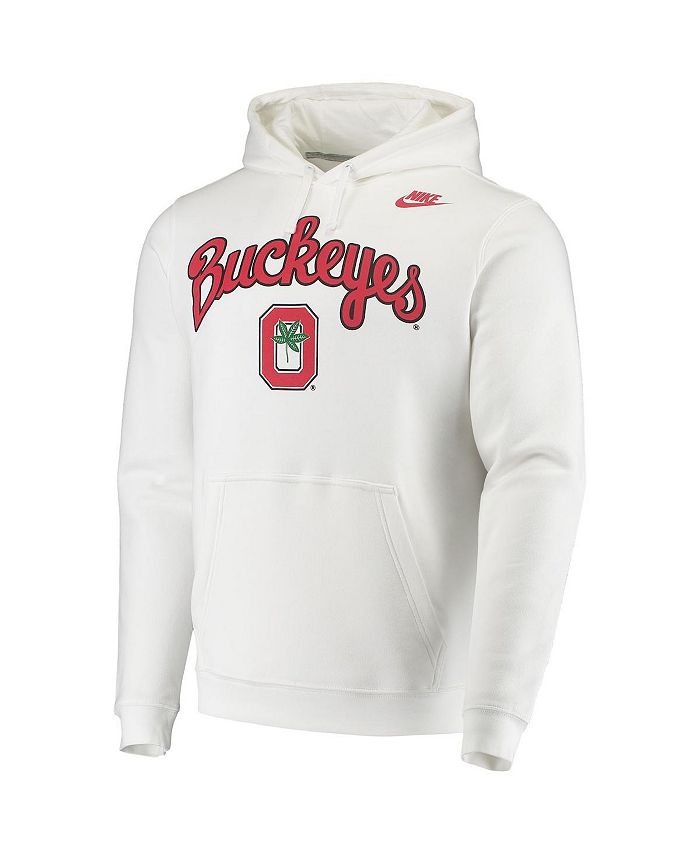 Nike Men's White Ohio State Buckeyes Script Vintage-Like School Logo ...