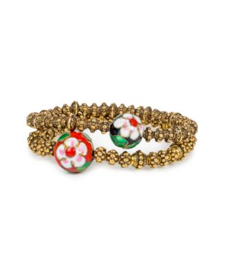 Patricia Nash Bead Stretch Bracelet - Macy's