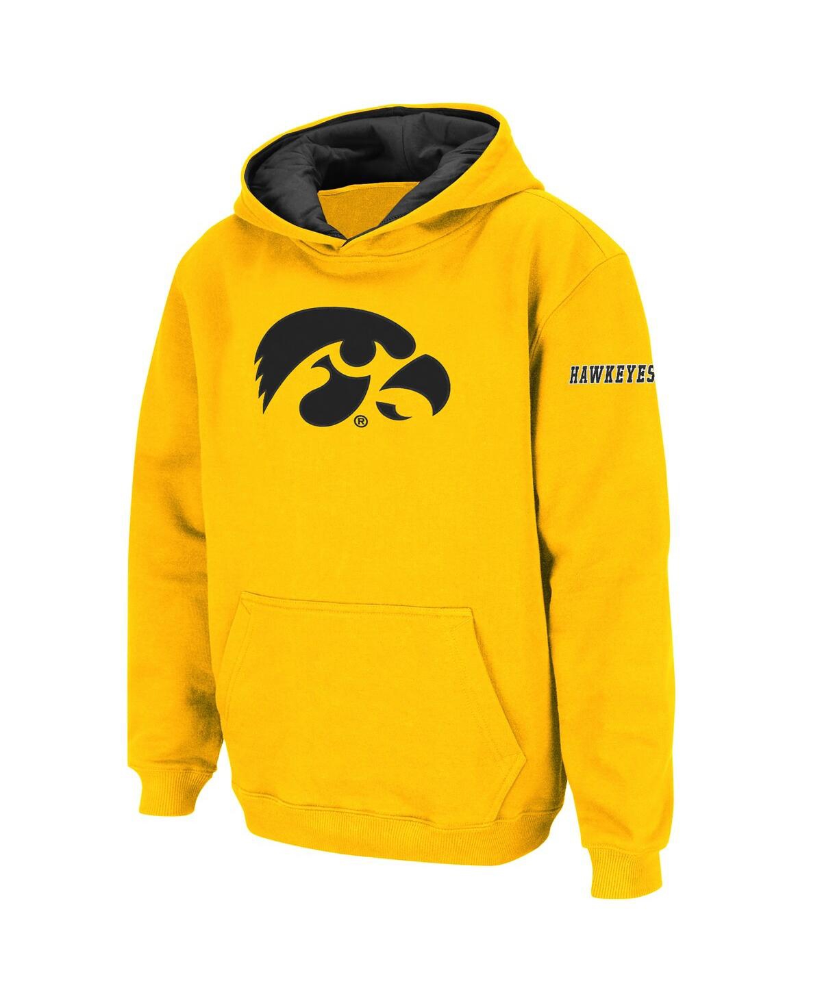 Click here for Big Boys Gold Iowa Hawkeyes Big Logo Pullover Hood... prices