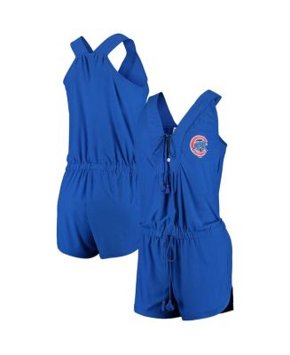 Women's Royal Chicago Cubs Cloud 7 Romper - Macy's