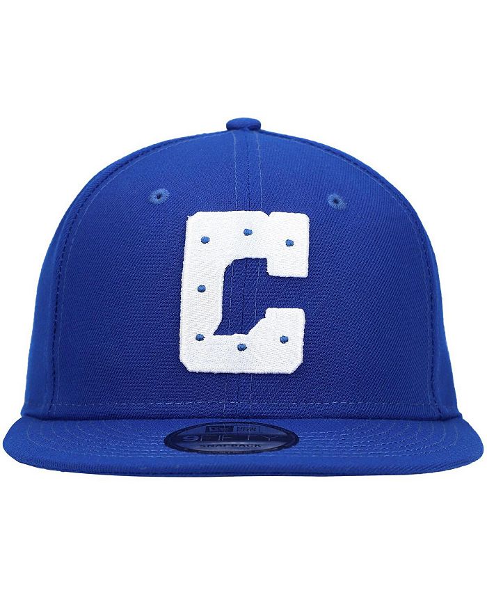 New Era Men's Royal Indianapolis Colts Secondary Logo 9FIFTY Snapback ...