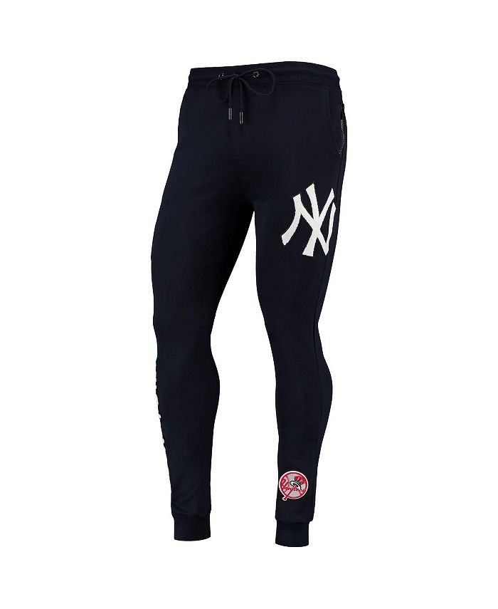 Pro Standard Men's Navy New York Yankees Team Logo Jogger Pants - Macy's