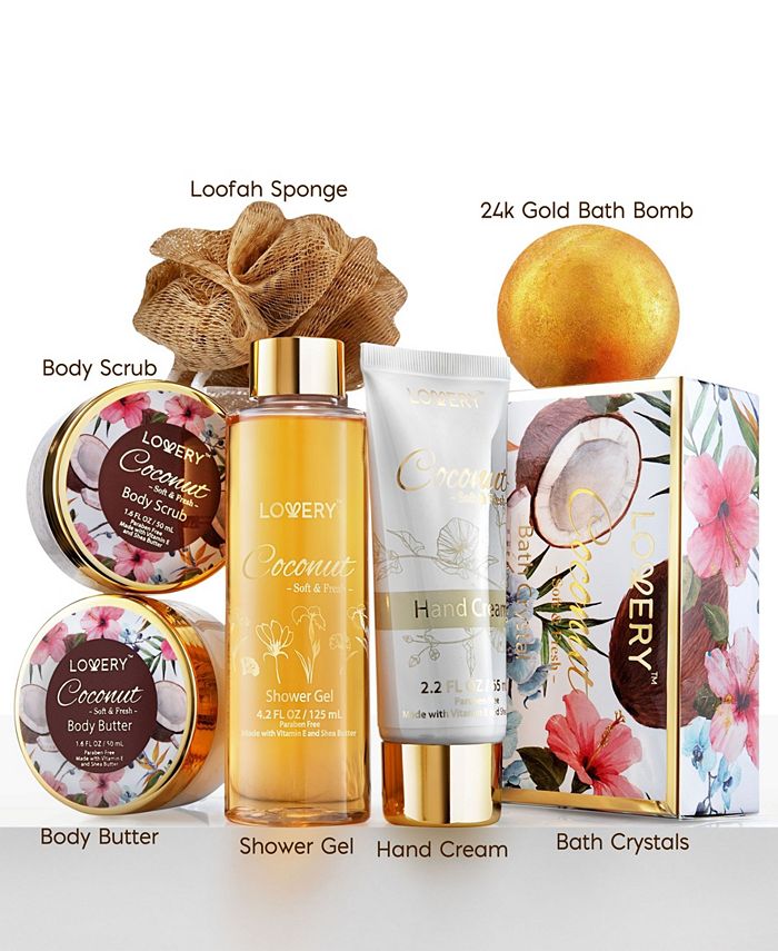 Lovery 8-Pc. Bath & Body Gift Set - Macy's