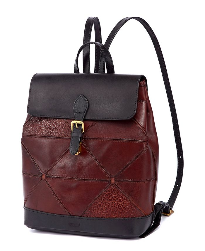 OLD TREND Women's Genuine Leather Prism Backpack - Macy's