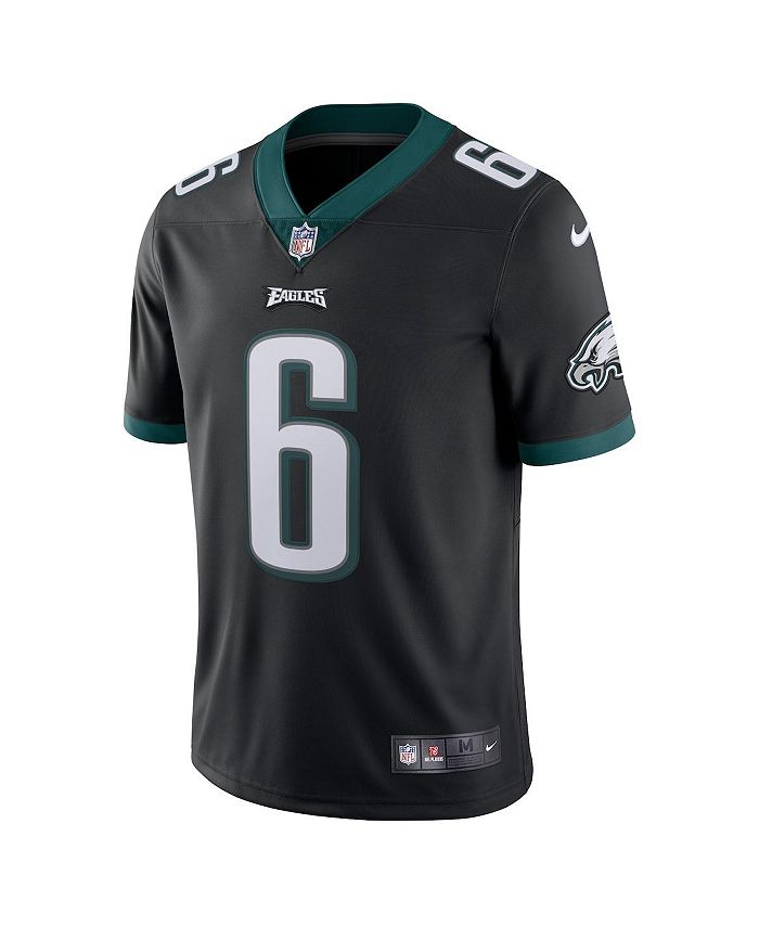 Nike Men's DeVonta Smith Black Philadelphia Eagles Alternate Vapor ...
